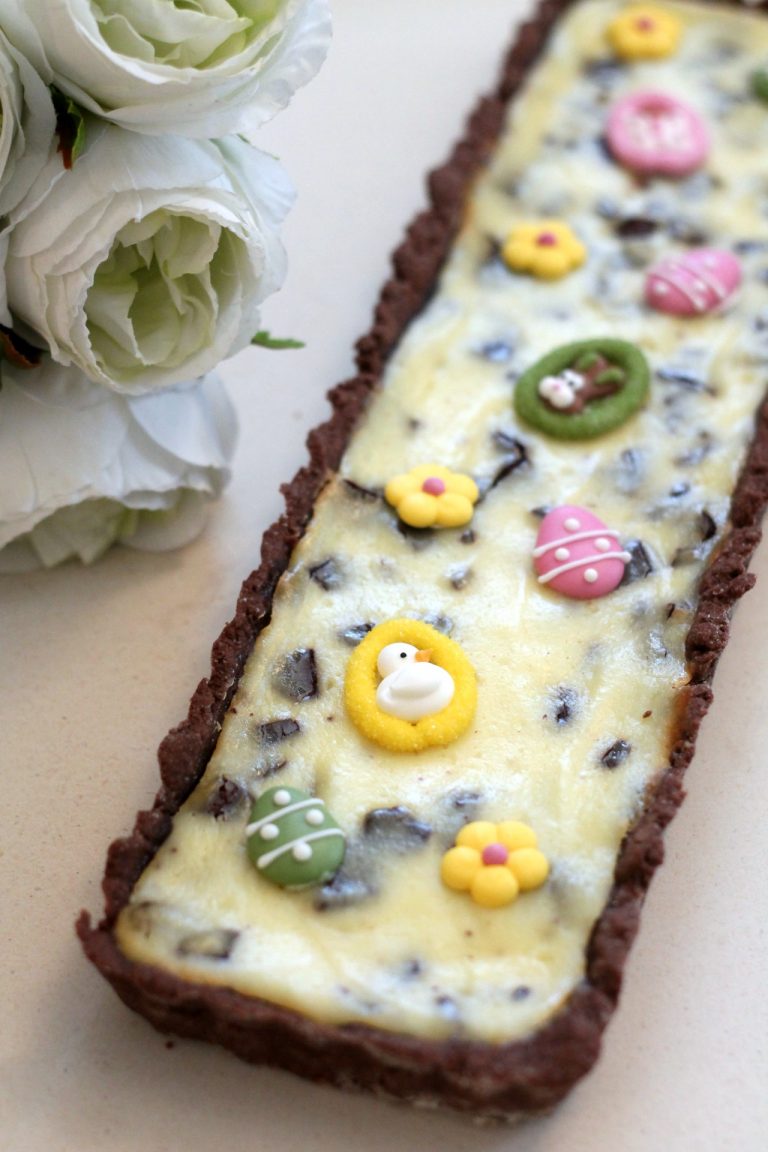 Crostata di Pasqua ricotta e cioccolato | Un Pinguino in cucina